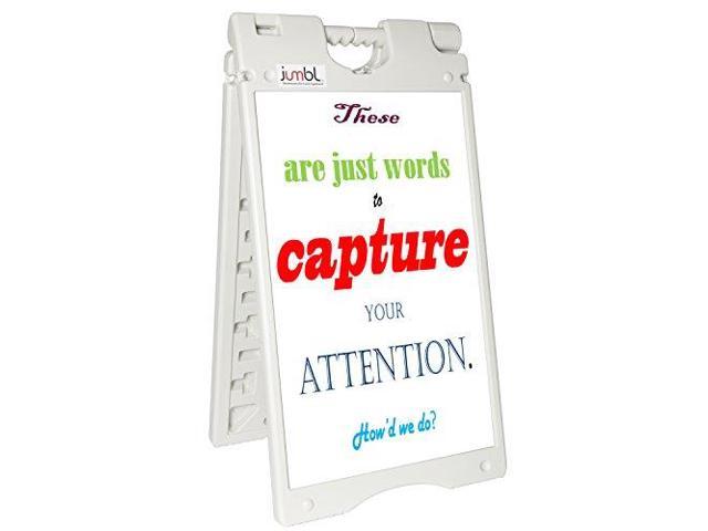 Click here for Durable Weatherproof Jumbl A-Frame Signboard Folda... prices