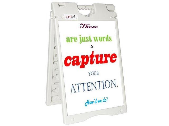 Click here for Durable Weatherproof Jumbl A-Frame Signboard Folda... prices