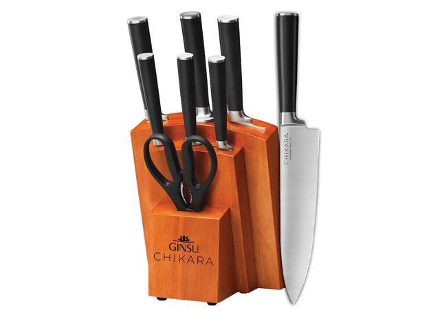 Click here for Ginsu Chikara 8 Piece Japanese Steel Knife Set prices