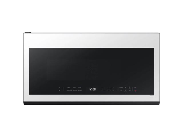 Click here for Samsung 2.1 Cu. Ft. Bespoke White Glass Over-the-R... prices