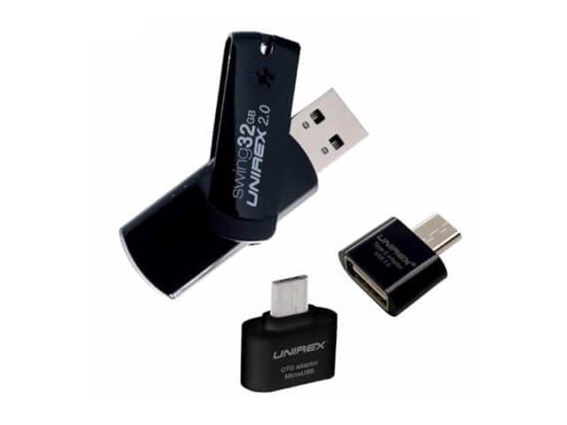 Click here for Unirex USON232M 32GB USB with Adapter prices