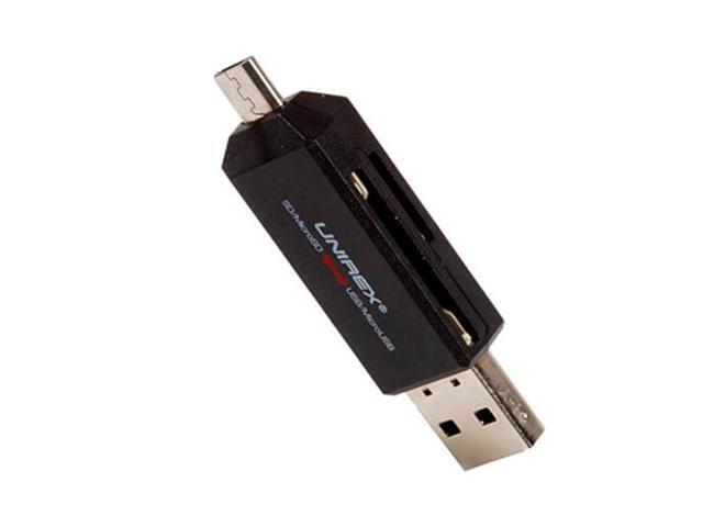 5-in-1 Type C 3.0 Usb Card Reader - Black
