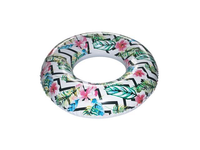 Click here for Playtek PT8024 Tropical Floral Print Tube Inflatab... prices