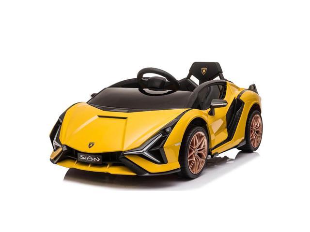 Click here for Best Ride On Cars LAMSIAN12VYE Kids Electric Vehic... prices