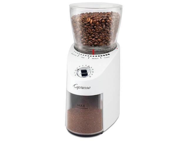 Click here for Capresso 57002 Infinity Plus White Conical Coffee... prices