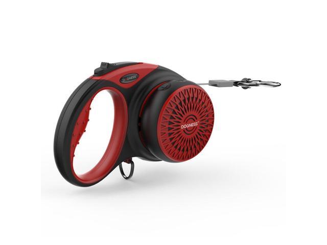 Click here for Dogness Retractable Large Leash Package - Red prices
