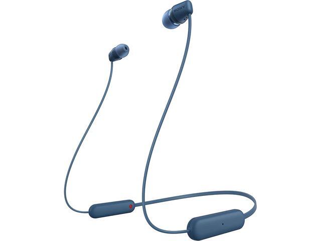 Click here for Sony WI-C100 Wireless In-Ear Headphones - Blue prices