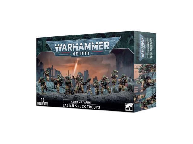 Click here for Games Workshop Warhammer 40K: Cadian Shock Troops prices