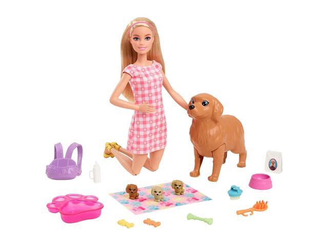 Click here for Mattel Barbie Doll Newborn Pups Playset prices