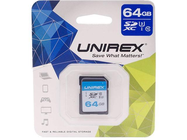Click here for Unirex Full Size SD Card 64GB prices