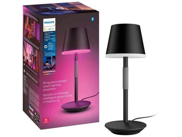 Click here for Hue 576454 Philips Go Black Portable Table Lamp prices