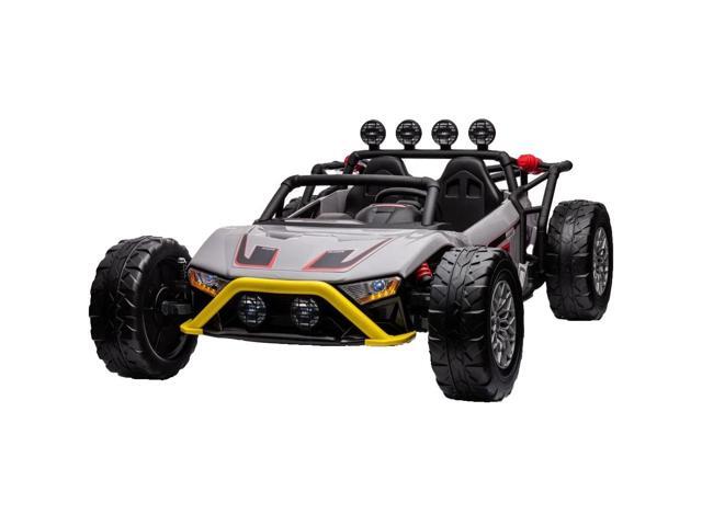 Click here for Freddo Monster 2 Seater Ride-On Vehicle - Gray prices