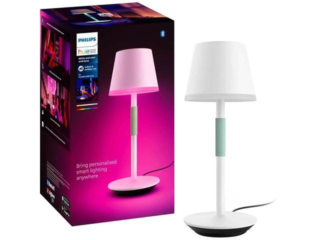 Click here for Hue 576447 Philips Go White Portable Table Lamp prices