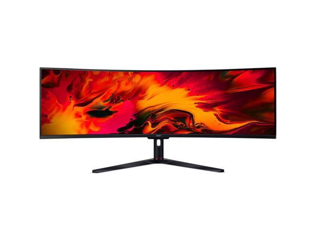 Acer 49 1800R Curved Display with Amd FreeSync Premium Pro - Black