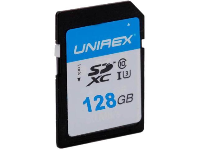 Click here for Unirex UFF128S 128GB Ultra High Speed SD Card prices