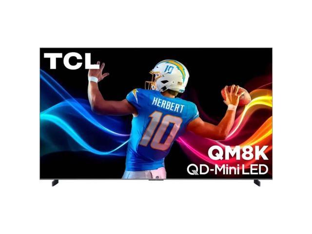 Tcl 98" Class QM8K Series 4K Qd-Mini Led Uhd Hdr Smart Tv (2025) - 98QM8K - Black