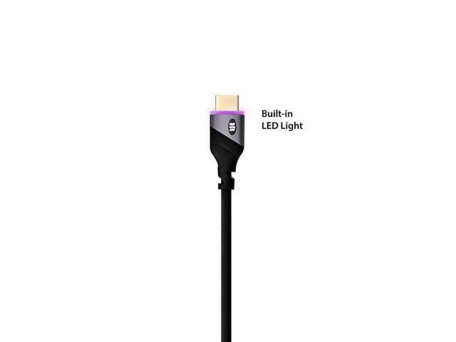 Click here for Monster Purple LED 6FT HDMI Cable prices