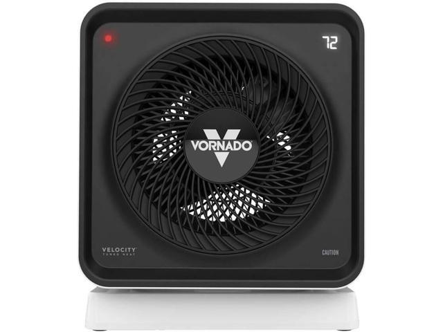 Velocity 5R Plus Whole Room Space Heater with Advanced Safety Features - White and Black - White