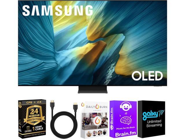 Samsung Oled S95F 65-Inch Qd-oled 4K Smart Tv with Quantum Dot Hdr Pro  Glare-Free Screen  165Hz Refresh Rate  Dolby Atmos  Alexa Built-in + Uax Hdmi