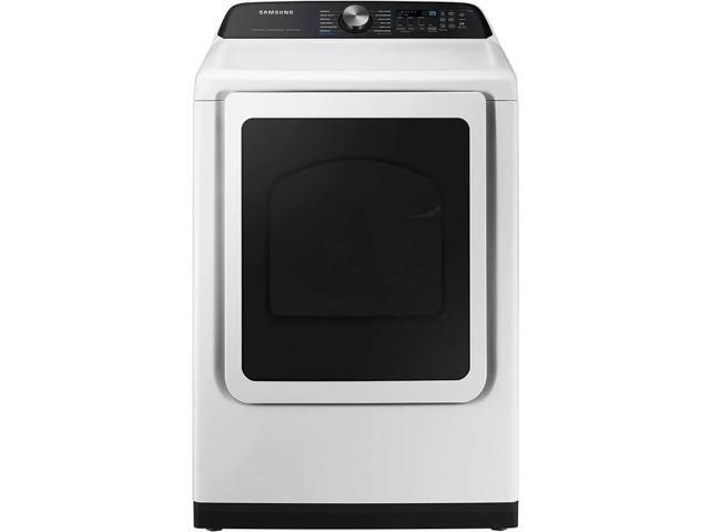 Click here for Samsung DVE52DG5530W 7.4 Cu. Ft. White Top Load Hi... prices