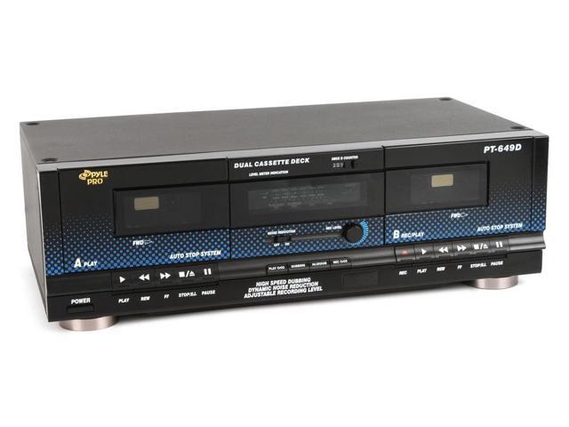 Click here for Pyle Home PT649D Dual Cassette Deck prices