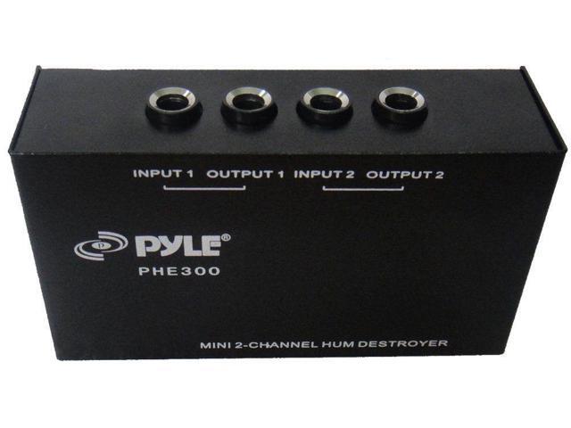 Click here for Pyle Pro PHE300 Mini 2-Channel Hum Destroyer prices