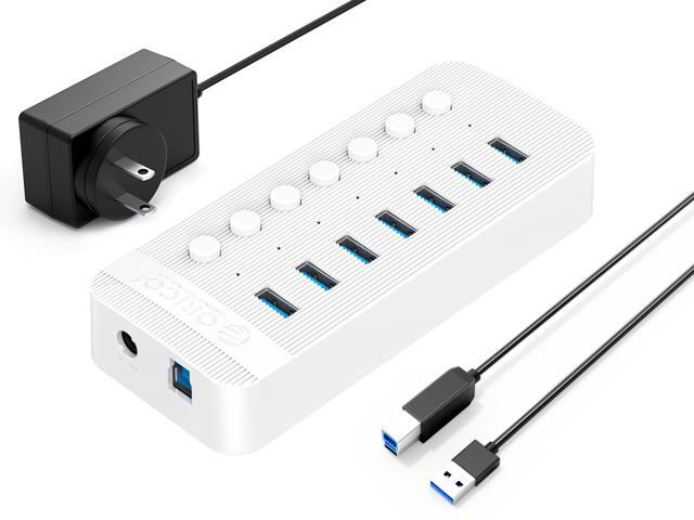 Click here for ORICO 7 Ports Powered USB 3.0 Hub USB Data Hub wit... prices
