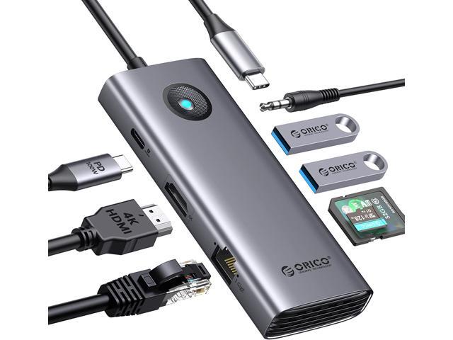 Click here for USB C Hub  ORICO 8-in-1 USB C Docking Station with... prices