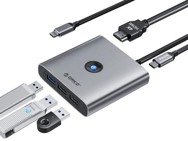 Click here for ORICO 5 in 1 Laptop Docking Station with HDMI-Comp... prices