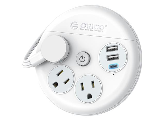 Click here for ORICO Travel Power Strip with USB Ports  4 ft Flat... prices