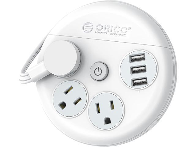 Click here for ORICO Travel Power Strip with USB Ports  4 ft Flat... prices