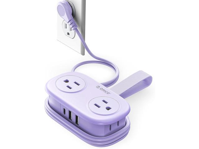 Click here for ORICO 4FT Purple Travel Power Strip with 4 AC Outl... prices