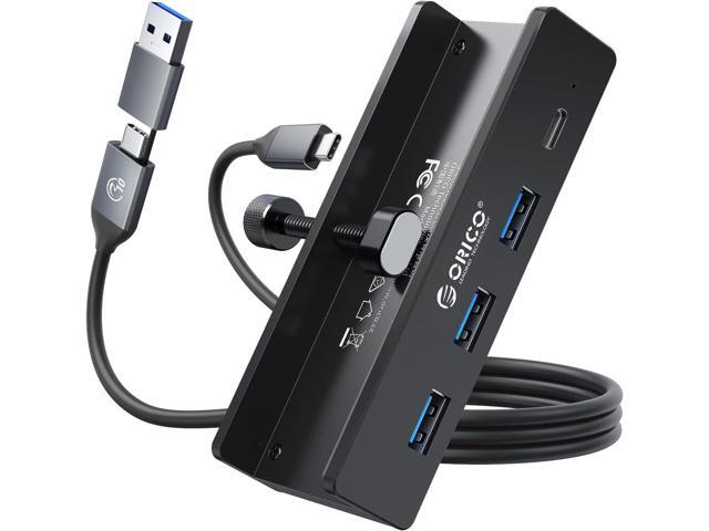Click here for ORICO USB Hub 3.0  Clamp USB Hub with Extra Power... prices