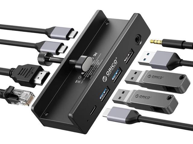 Click here for ORICO Clip Docking Station  8-in-1 Clamp USB C Hub... prices