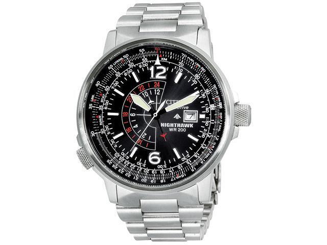Click here for Citizen Quartz Eco Drive Nighthawk Stainless Steel... prices
