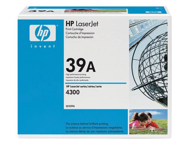 Click here for HP BR LASERJET 4300  1-39A SD BLACK TONER Q1339A b... prices