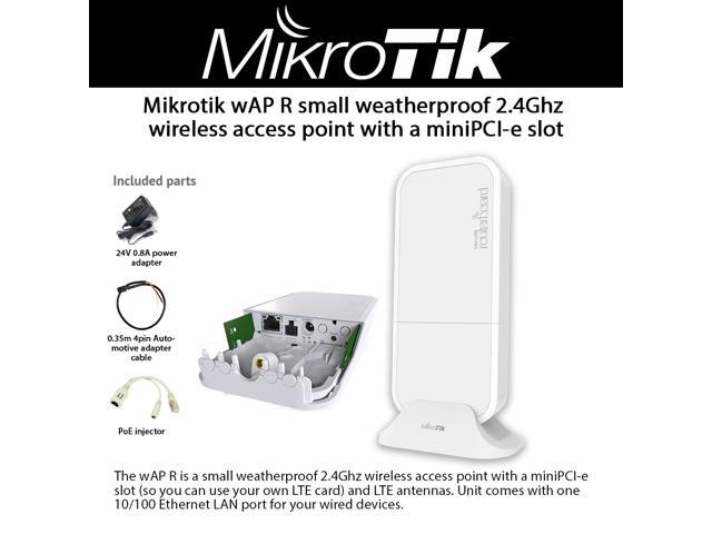 Click here for Mikrotik wAP R small weatherproof 2.4Ghz wireless... prices
