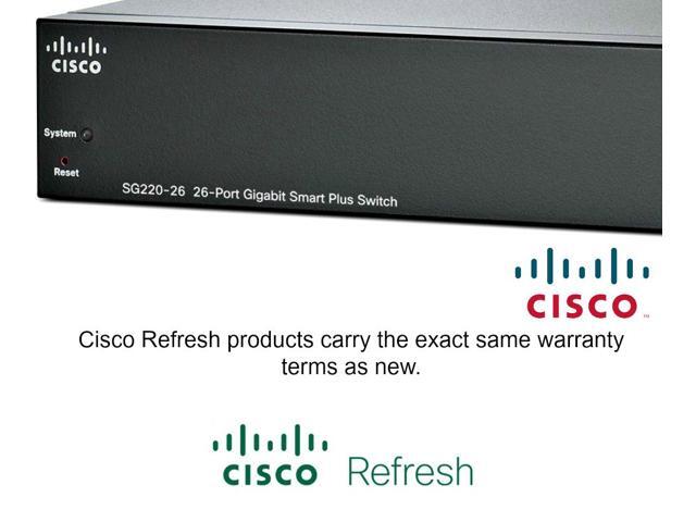 Click here for Cisco SG220-26 Refresh 26-port Gigabit Smart Plus... prices
