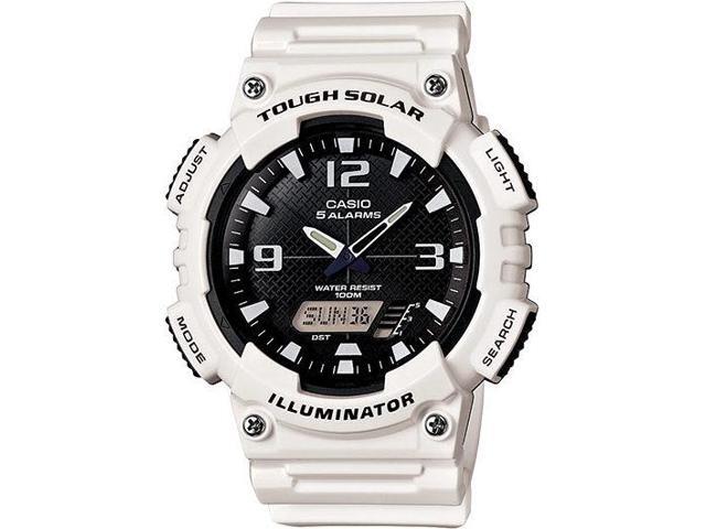 Click here for Mens White Casio Tough Solar Power Sports Watch AQ... prices