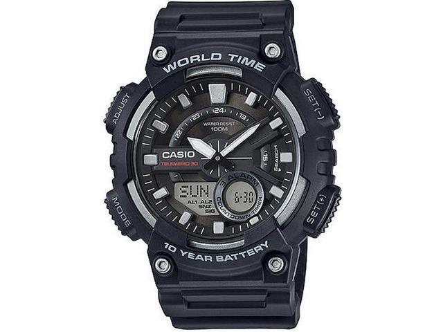 Click here for Mens Casio World Time Telememo 30 Watch AEQ110W-1A... prices
