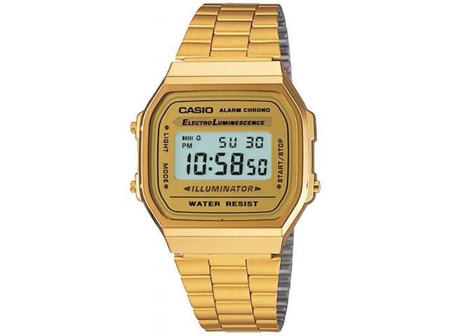 Click here for Mens Casio Gold Tone Classic Digital Watch A168WG-... prices