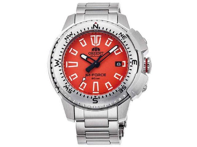 Click here for Mens Orient M-Force ACON Divers Automatic Orange D... prices