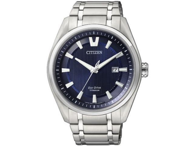 Click here for Mens Citizen Eco-Drive Titanium Dress Watch AW1240... prices