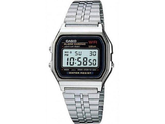 Click here for Mens Casio Digital Classic Steel Band Watch A159WA... prices