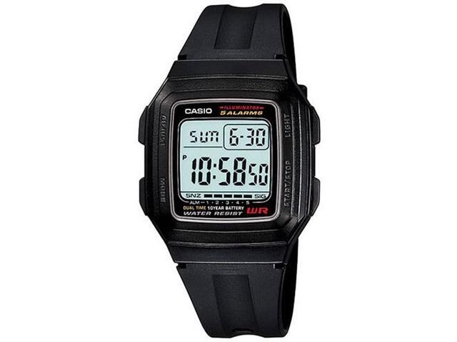 Click here for Mens Casio Classic Digital All Black Watch F201WA-... prices