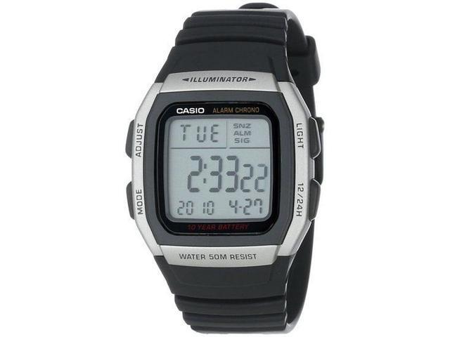 Click here for Mens Casio Black Digital Sports Watch W96H-1AV prices
