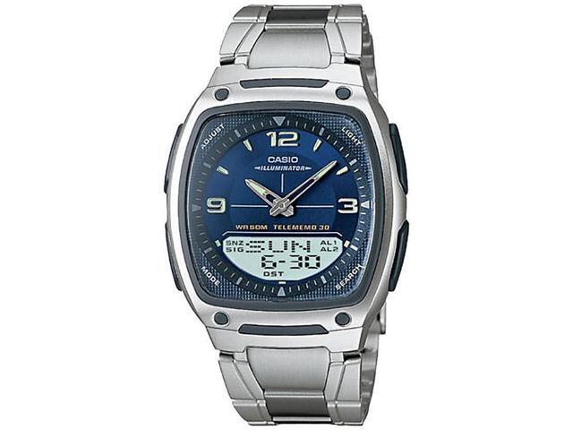 Click here for Mens Casio World Time 30 Telememo Watch AW81D-2AV... prices