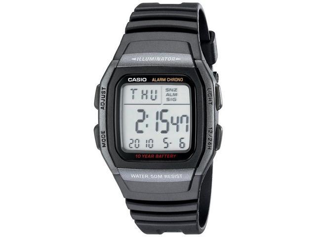 Click here for Mens Casio Black Digital Sports Watch W96H-1BV prices