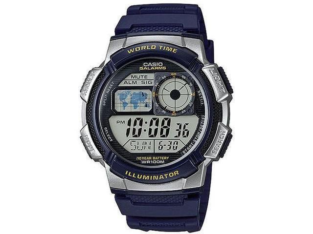 Click here for Mens Casio World Time Digital Sport Watch AE1000W-... prices