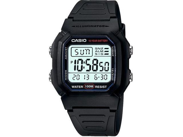 Click here for Mens Casio Black Digital Sports Watch W800H-1AV prices